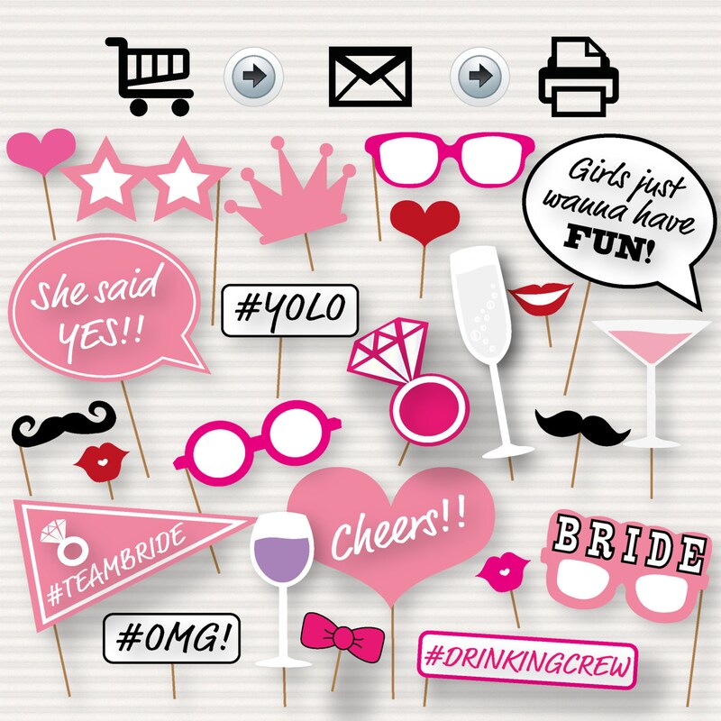 Party Photo Props - Etsy