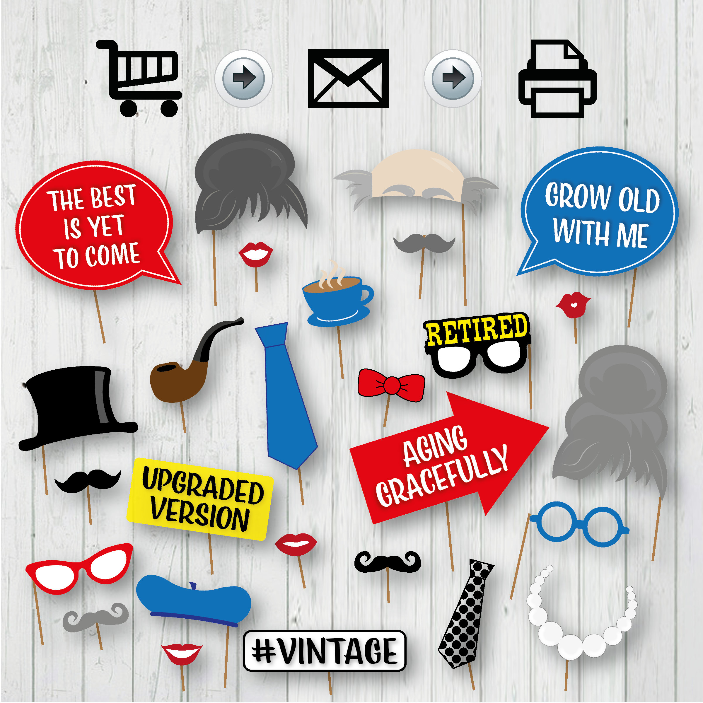 Ultimate list of photo booth prop ideas - viewerlena