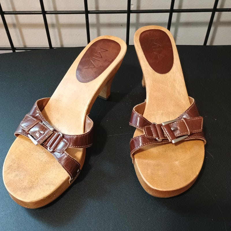 Wooden Sandals - Etsy