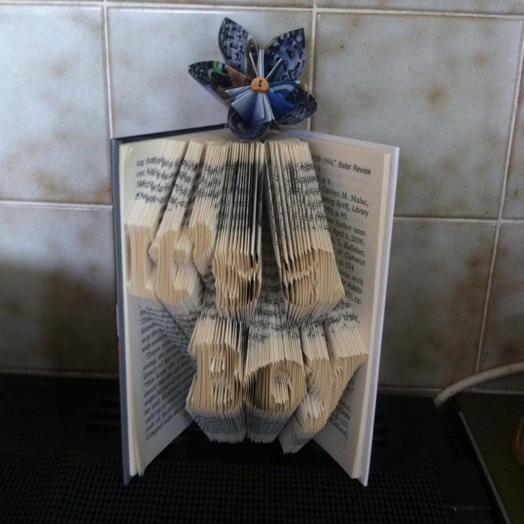 It's a Boy Book Folding Pattern - Etsy