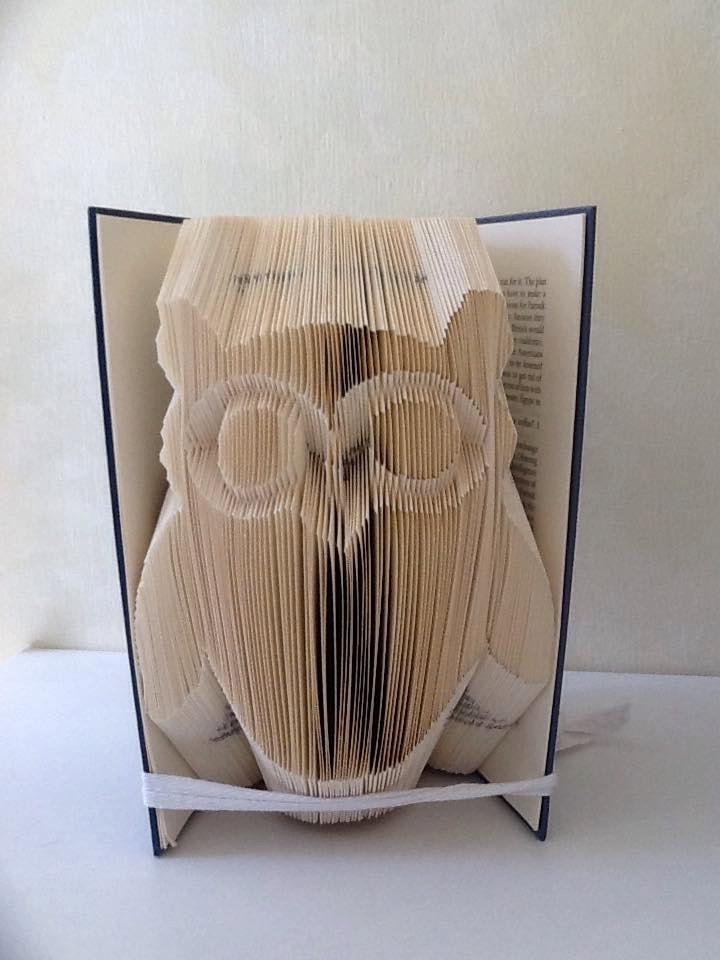 Owl Book Folding Pattern - Etsy
