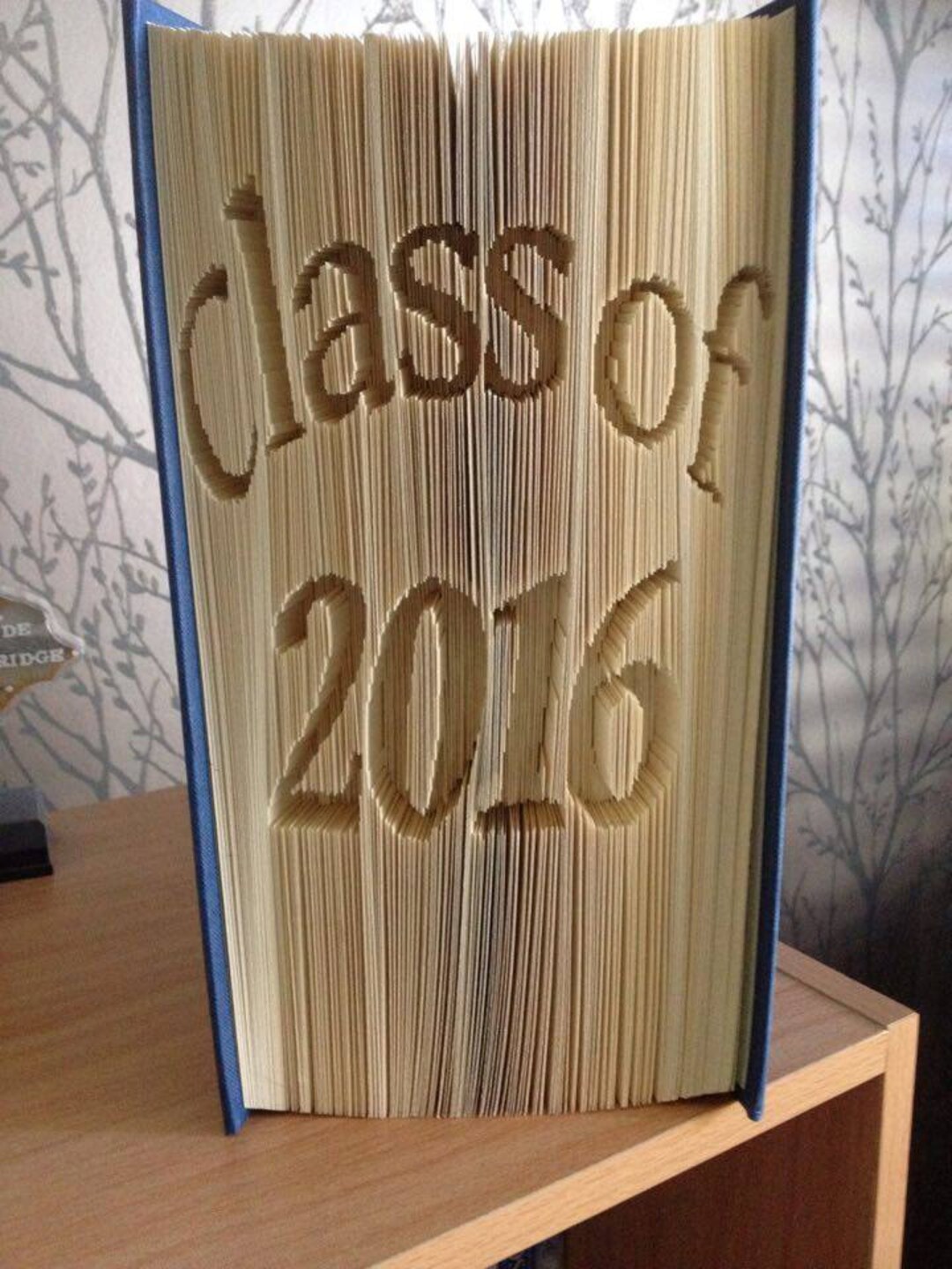 Class of 2016 Cut and Fold Book Art Pattern - Etsy
