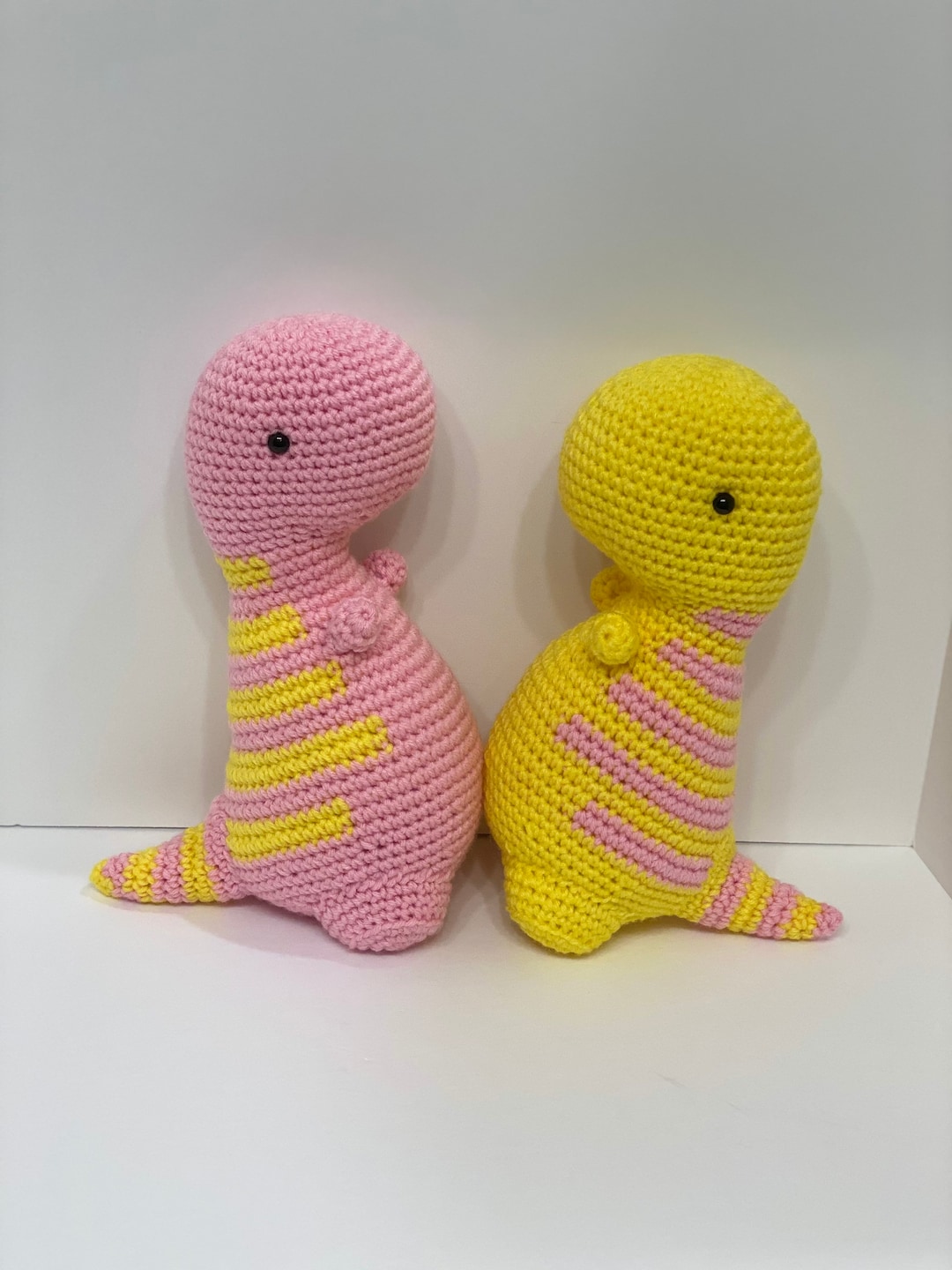 T-rex, Dinosaur, Crocheted, Handmade Dino, Toy, Nursery Decor, Jurassic ...