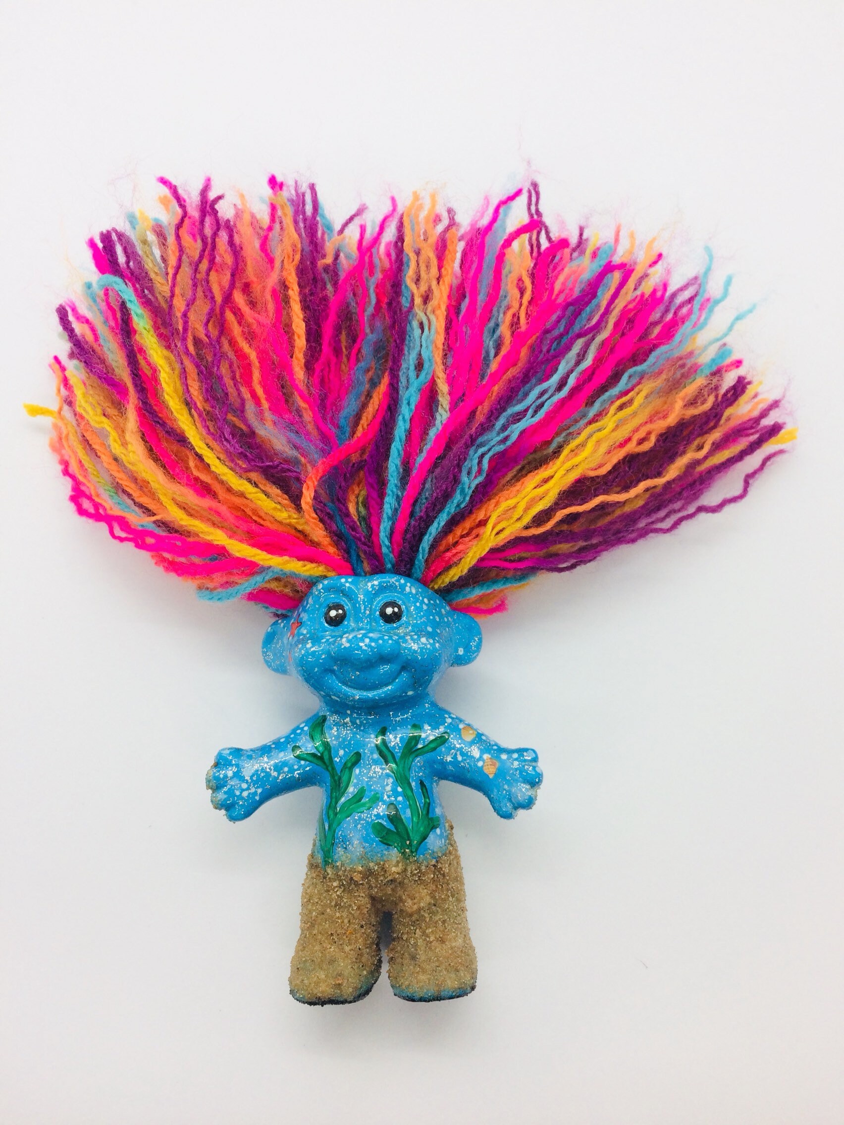 Namaste Troll Sea Baby Ocean Troll Doll Heirloom Doll | Etsy