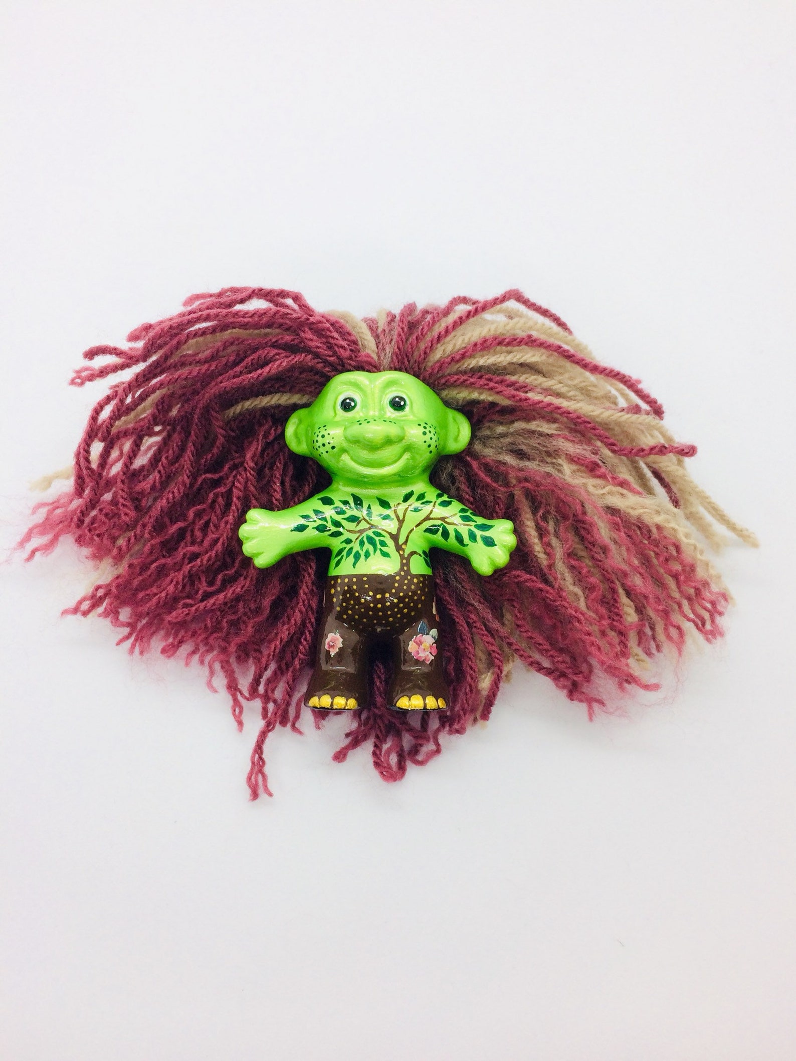 Namaste Troll Woodland Troll Doll Forest Troll Birthday - Etsy UK