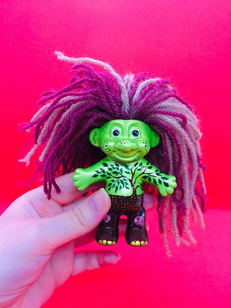 Namaste Troll Woodland Troll Doll Forest Troll Birthday - Etsy UK