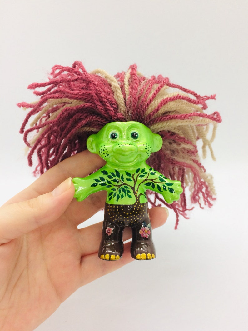 Namaste Troll Woodland Troll Doll Forest Troll Birthday - Etsy UK