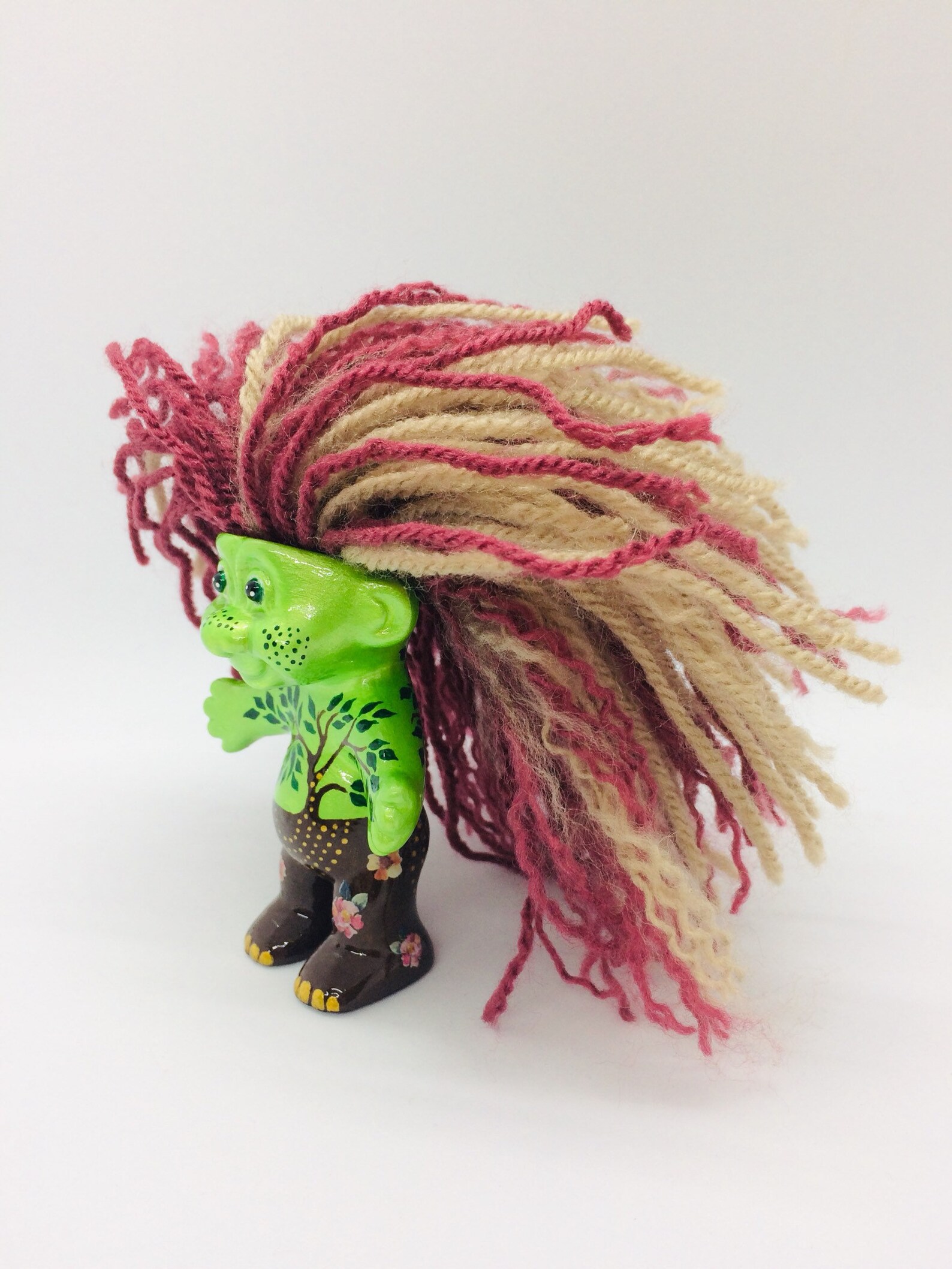 Namaste Troll Woodland Troll Doll Forest Troll Birthday - Etsy UK