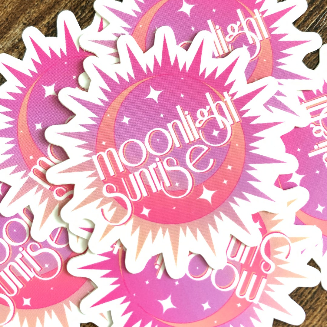 Mini Moonlight Sunrise Sticker, Twice, Ready to Be, Sticker, Kpop ...
