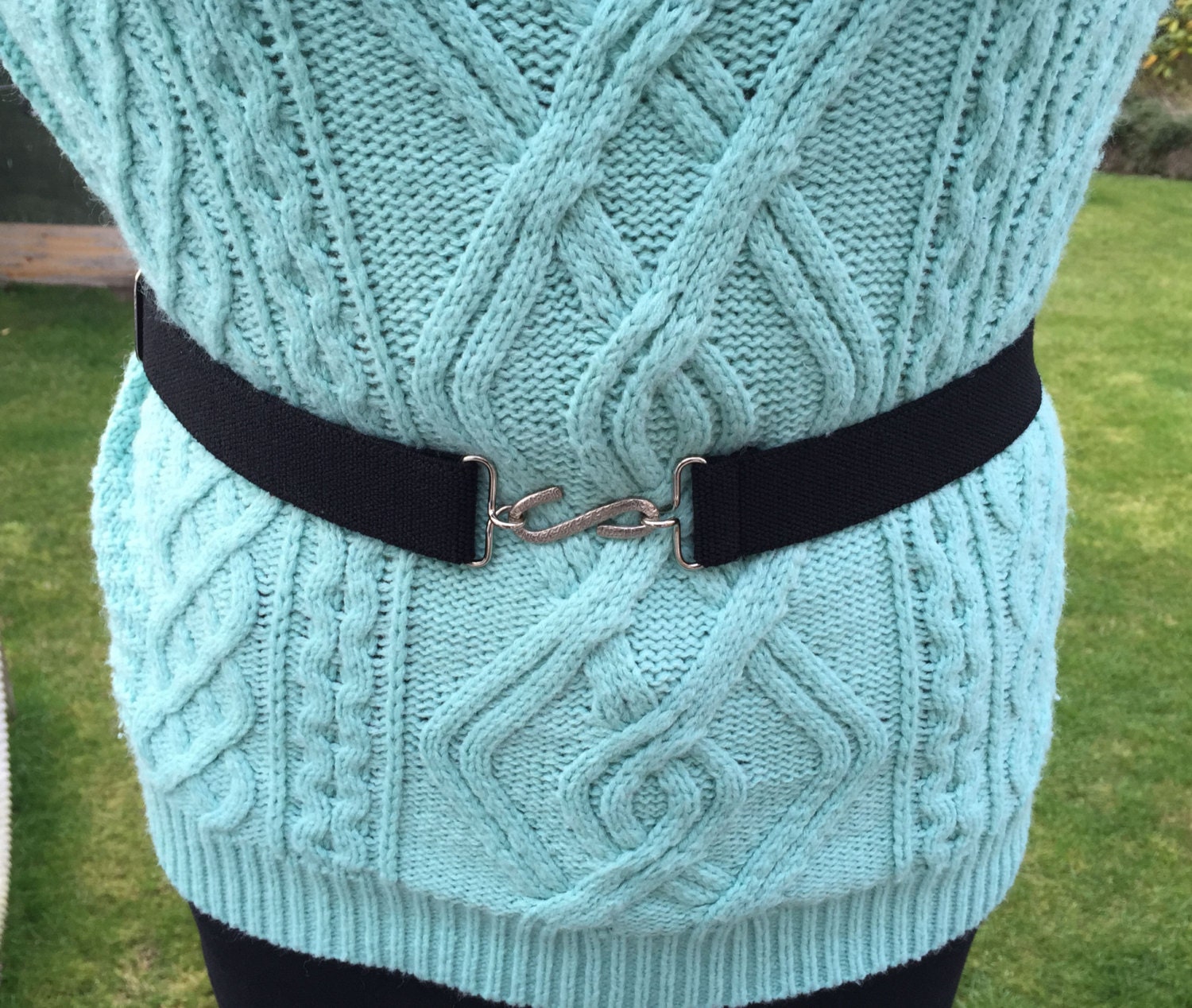 Elasticated Snake Belt Black Uniform 30mm Adult Boys Girls | Etsy