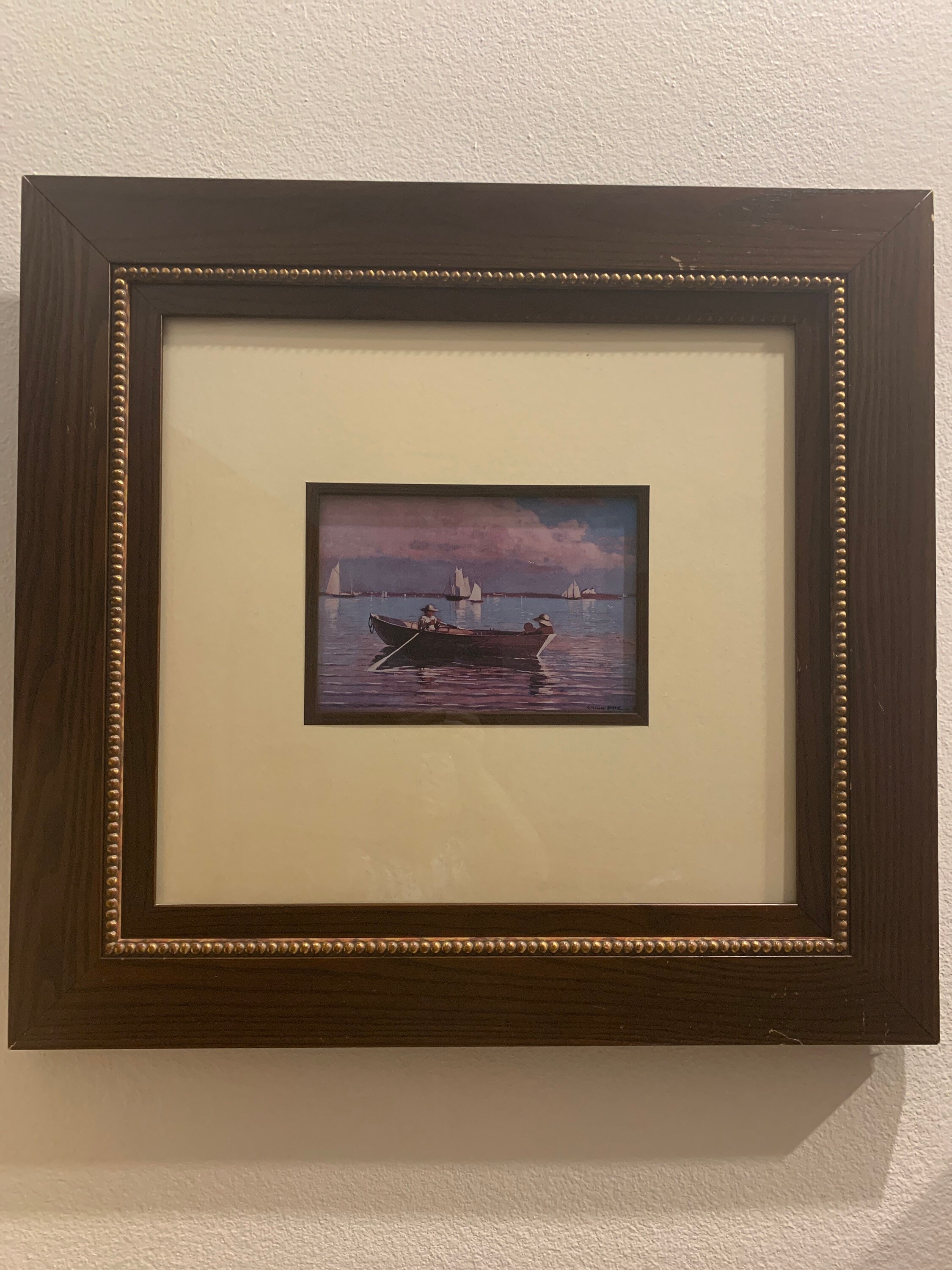 Winslow Homer Vintage 1800s. Gloucester Harbor. Framed Print. - Etsy