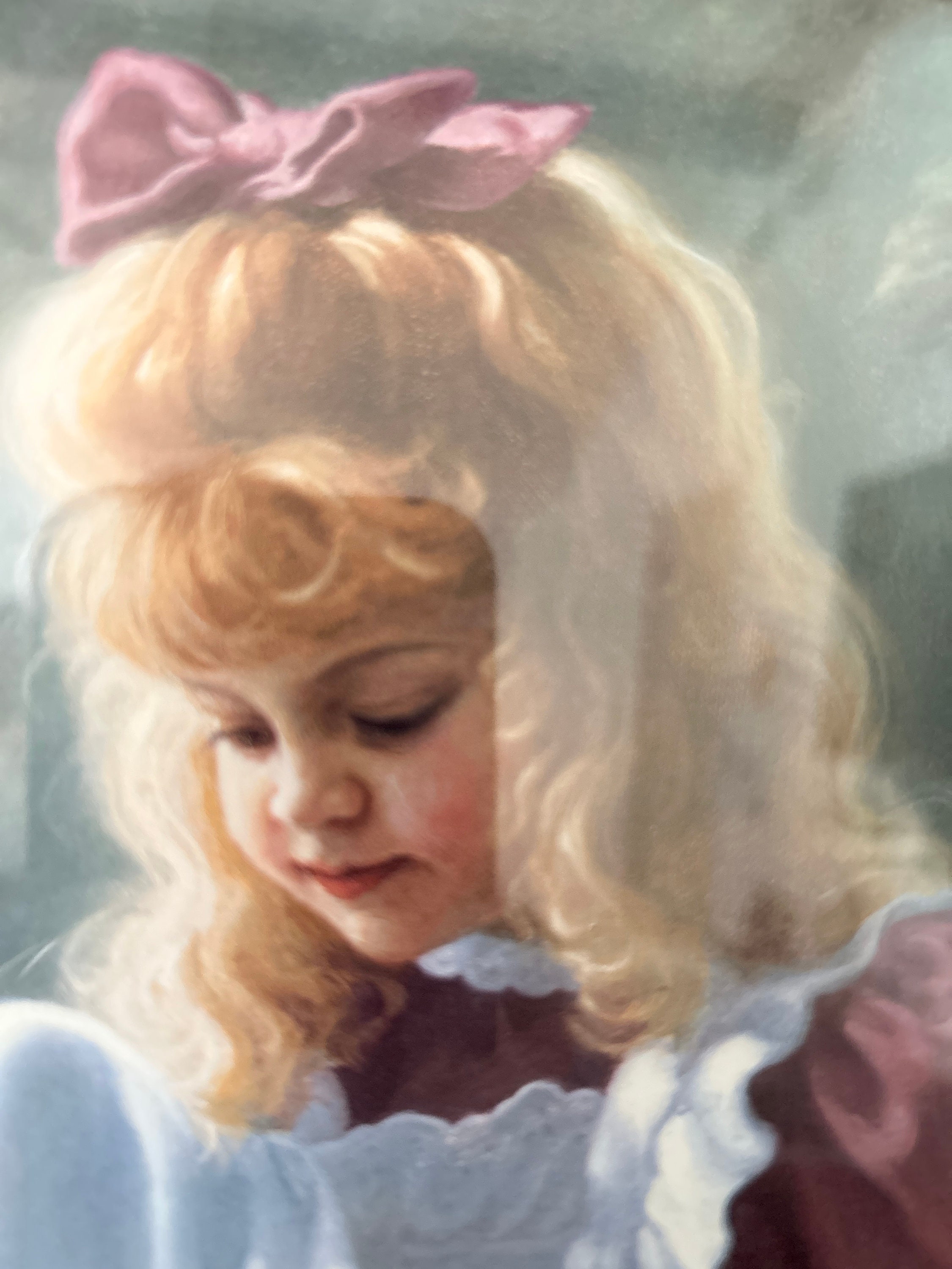 Mark Arian Girl and Her Dog by the Pond Print. Home Decor, Wall Decor ...