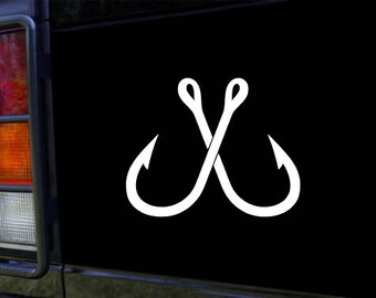 Fishing Pole Flag Vinyl Sticker Decal for Car Truck Yeti and | Etsy