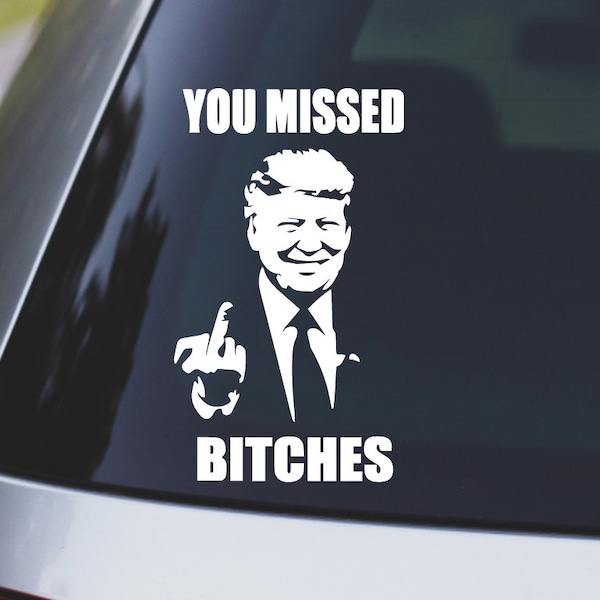 You Missed Decal - Etsy