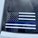 Thin Blue Line Flag Vinyl Sticker Decal for Truck Car Window - Etsy