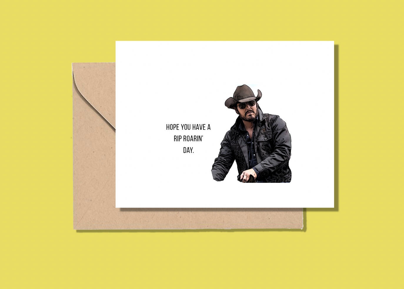 Paper Greeting Cards Blank Cards 5x7 Yellowstone Happy Birthday ...