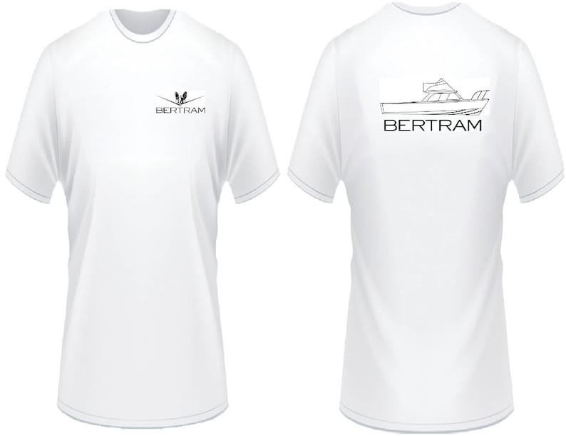 Bertram 31 Line Drawing T-shirt - Etsy