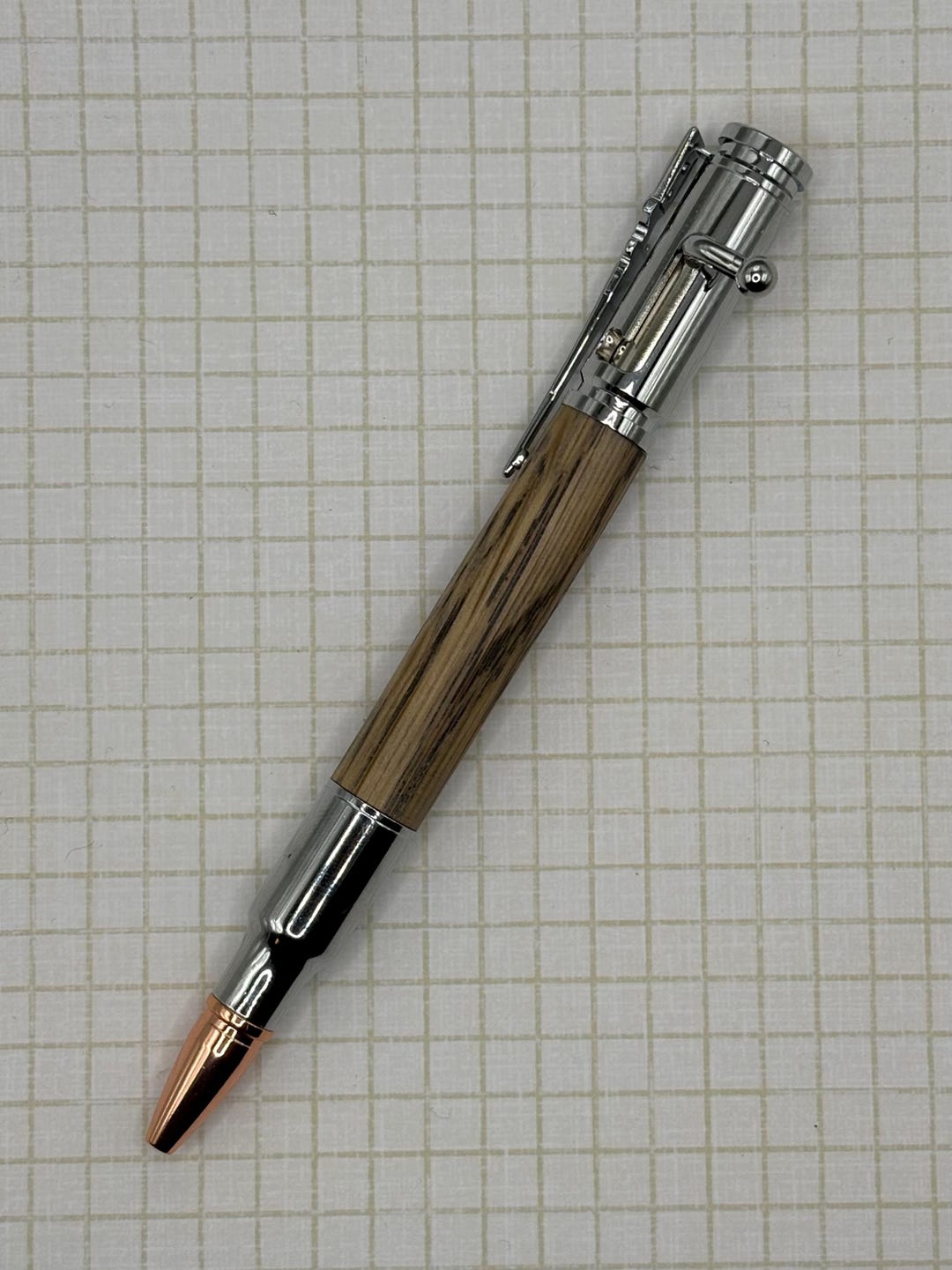 Hand Turned Bolt Action Pen | Jack Daniel’s Whiskey Barrel Wood ...
