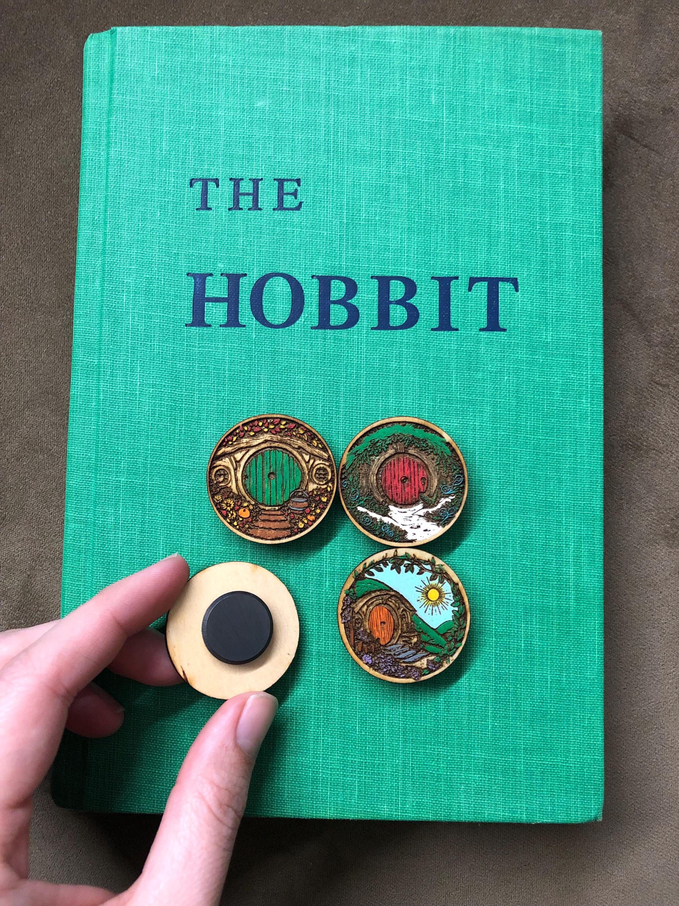 Hobbit Door Magnets, Hobbit House Magnets, the Hobbit Magnets, Lord of ...