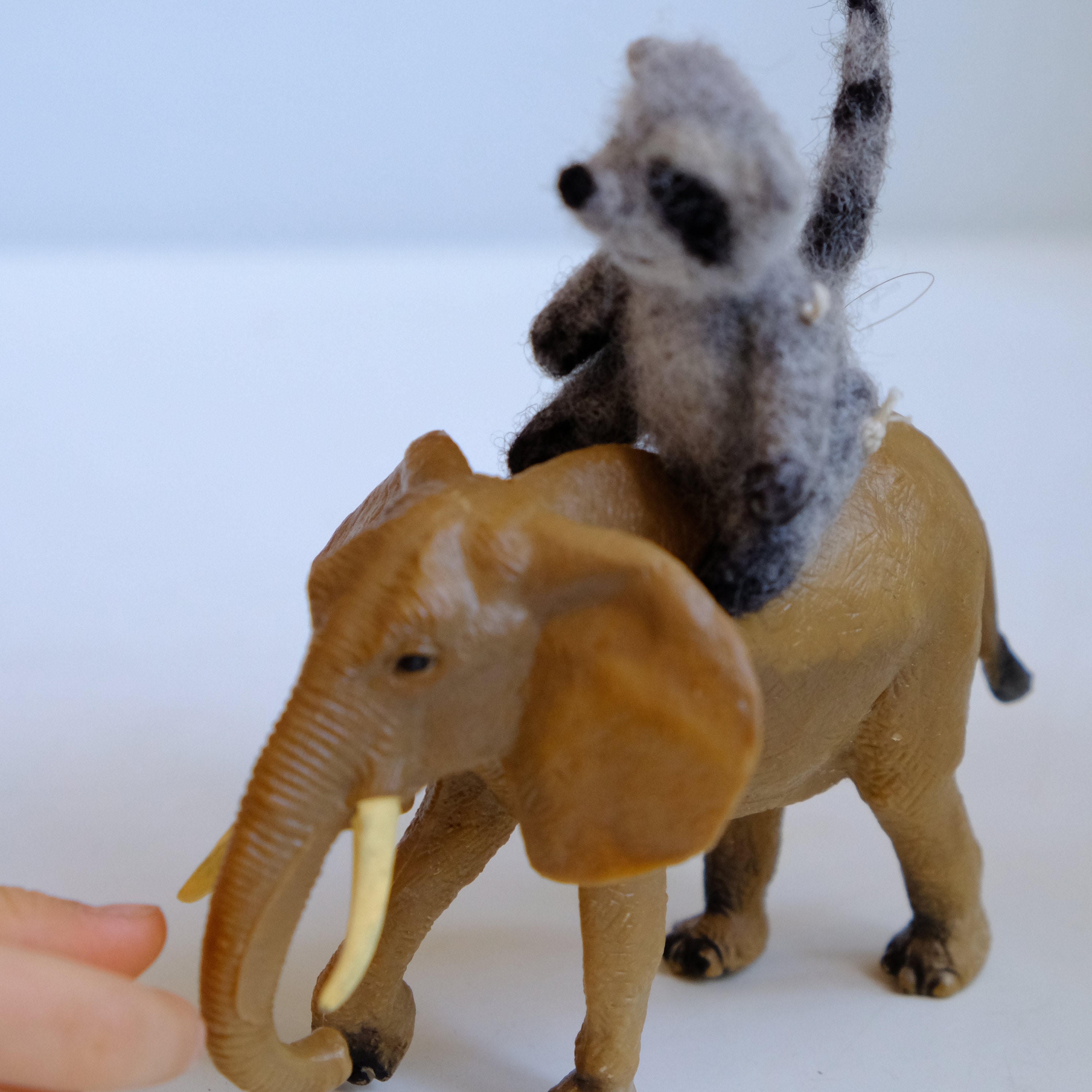 Needle felted raccoon miniature cute felt raccoon toy OOAK | Etsy