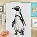 African Penguin Watercolor Print: Archival Giclee Wall Art - Etsy