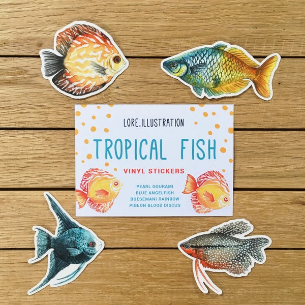 Tropical Fish - Etsy