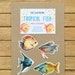 Tropical Fish Stickers Fish Vinyl Stickers Transparent - Etsy