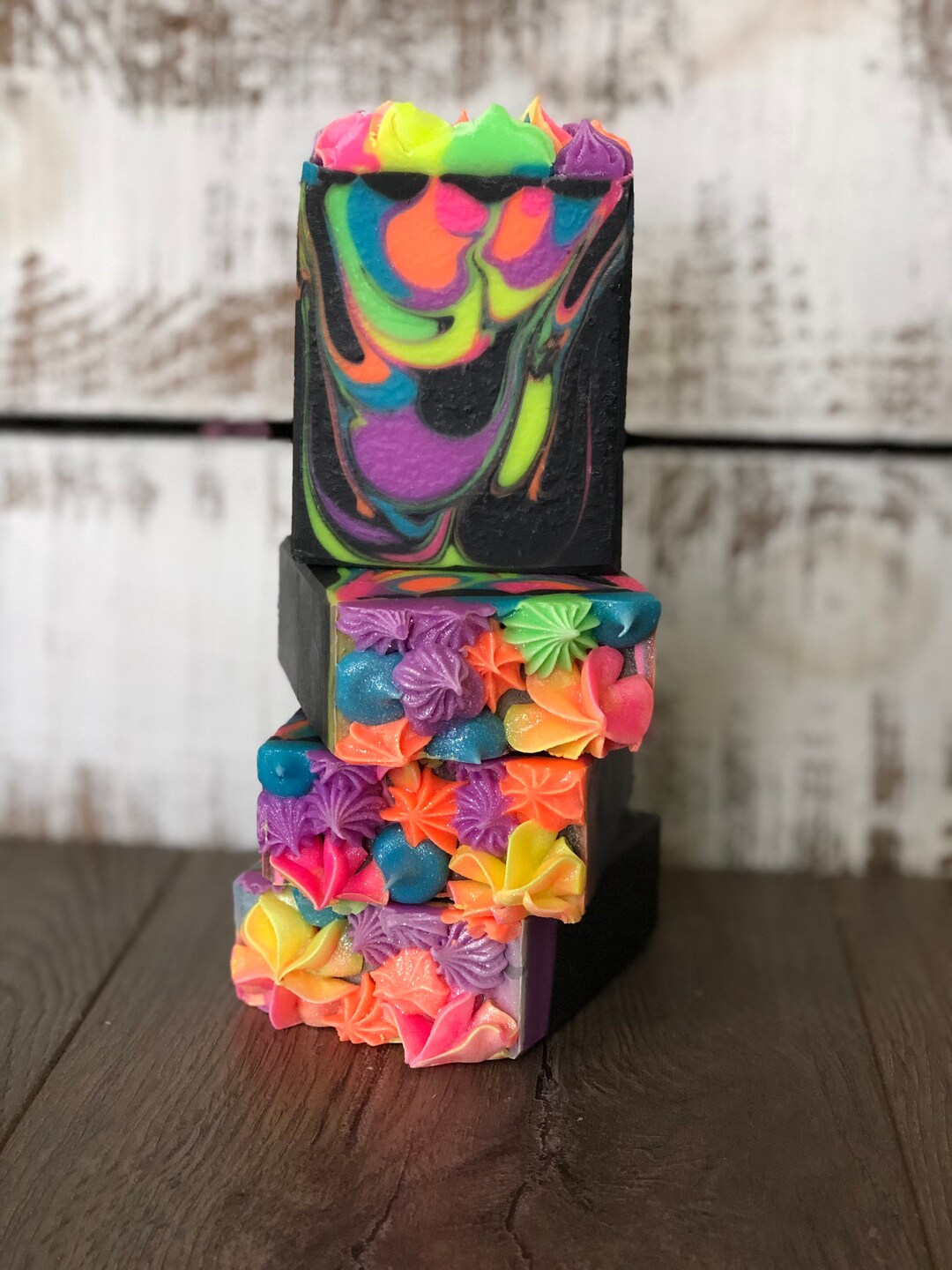 Light Bright Neon Soap | Vegan Soap | Activated Charcoal Soap ...