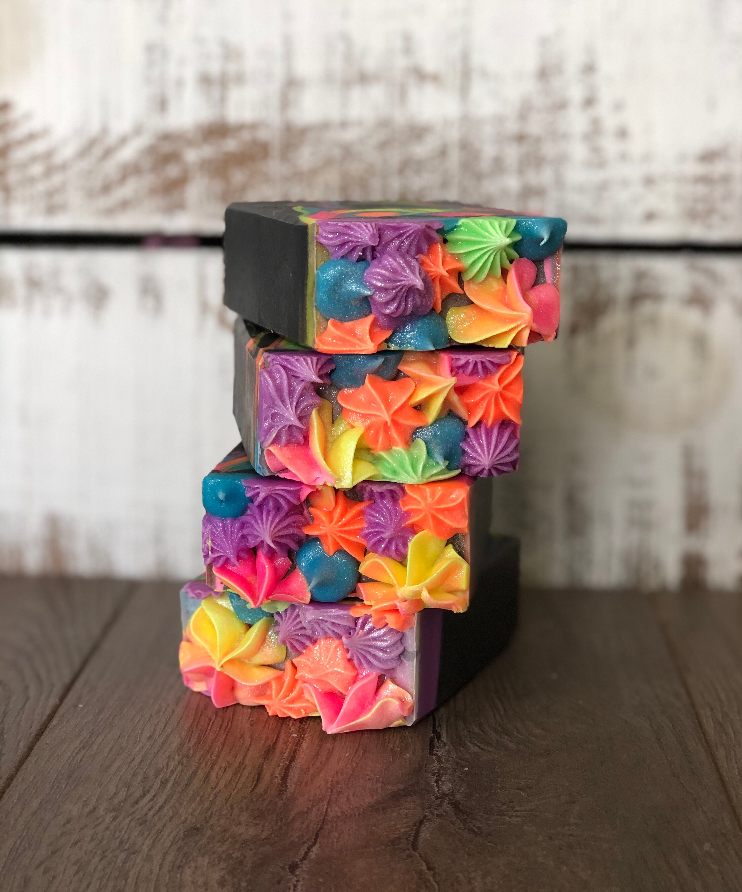 Light Bright Neon Soap | Vegan Soap | Activated Charcoal Soap ...