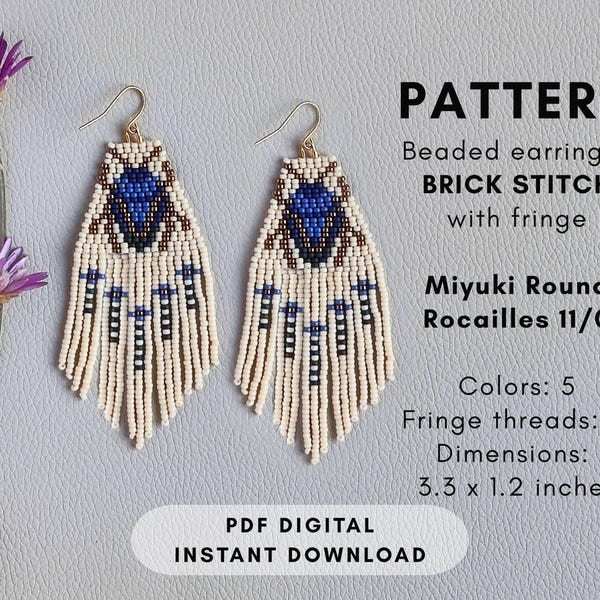 Beadwork Fringe Patterns - Etsy