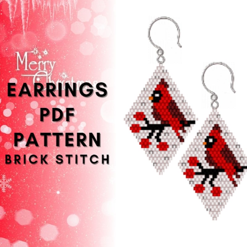 Cardinal Bead - Etsy