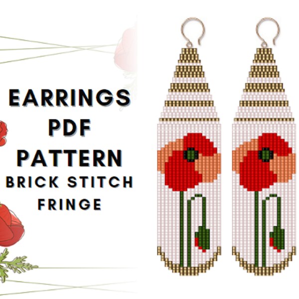 Poppy Bead Pattern - Etsy