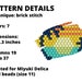 Ocean Wave Sun Brick Stitch Earring Pattern, Seed Bead Beach, Sunset ...