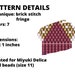 Ombre Gradient Ethnic Brick Stitch Fringe Earring Pattern, Seed Bead ...