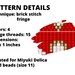 Christmas Angel Brick Stitch Fringe Earring Pattern Fairy - Etsy