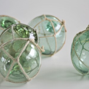 Set of 5 Vintage Green Fishing Floats - Etsy