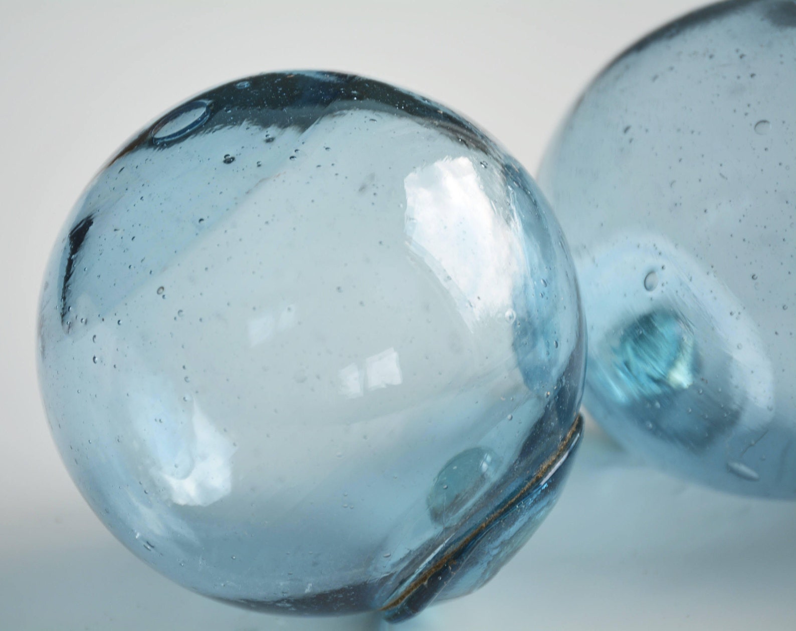 Set of Three Blue Vintage Fishing Floats, 3 to 3.5 Inches - Etsy