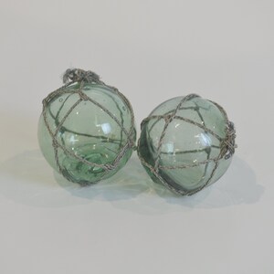 Set of 5 Vintage Green Fishing Floats - Etsy