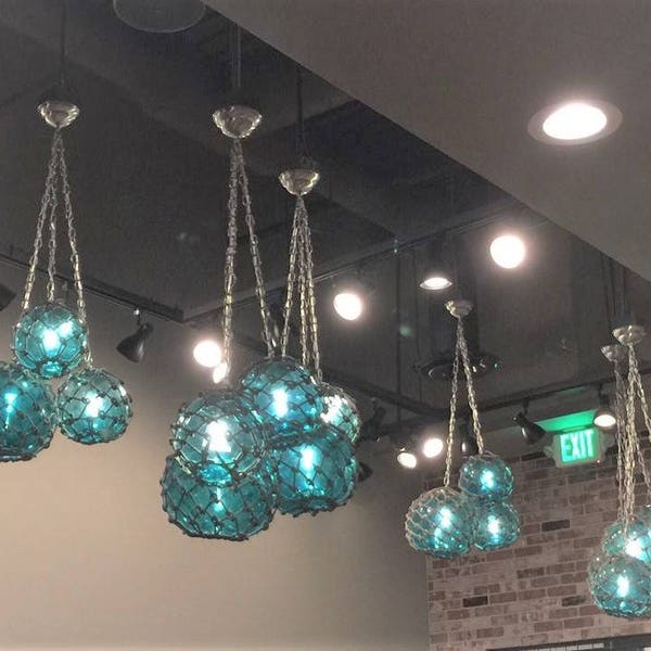 Glass Float Light - Etsy