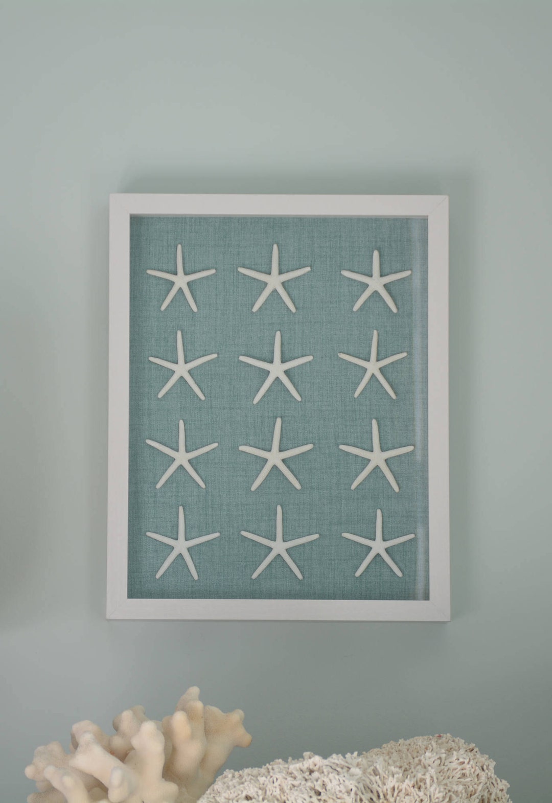 Large Frame With Sea Stars - Etsy