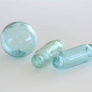Pair of Rolling Pin Vintage Japanese Glass Fishing Floats - Etsy