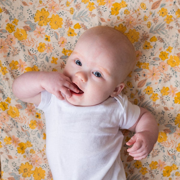 Yellow Crib Set - Etsy