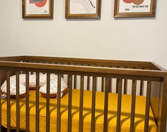 Yellow Crib Bedding - Etsy