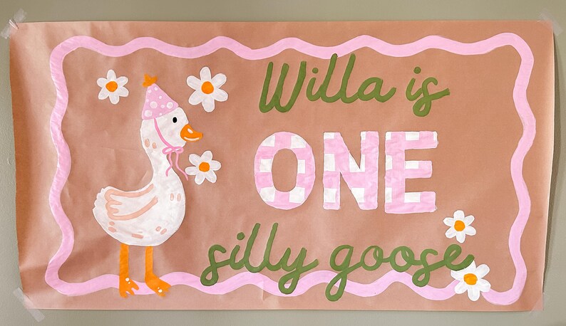 Custom Hand-painted Banner - Etsy