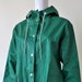 Finnish Vintage Rukka Green Pvc-coated Cotton Raincoat Jacket With Hood ...