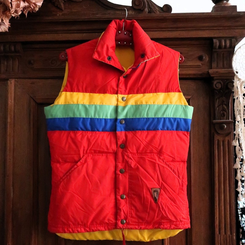 80s Vest - Etsy