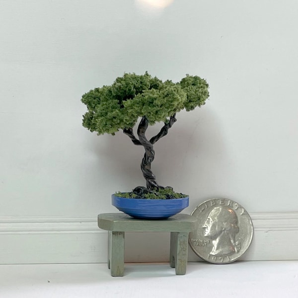 Dollhouse Miniature Bonsai Tree - Etsy