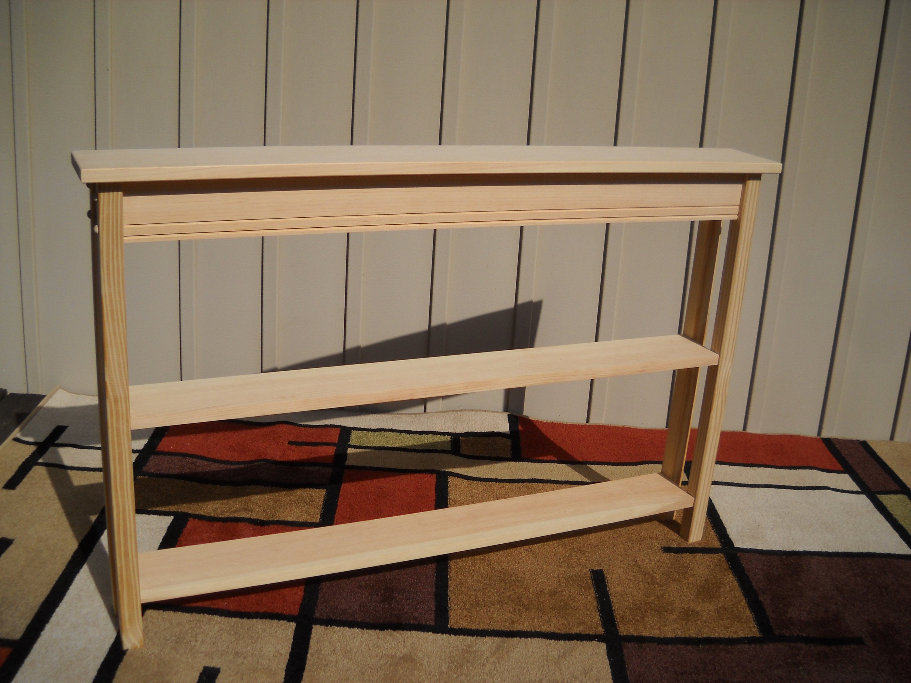 Unfinished 46 EXTRA NARROW Shaker Square Edge Style | Etsy