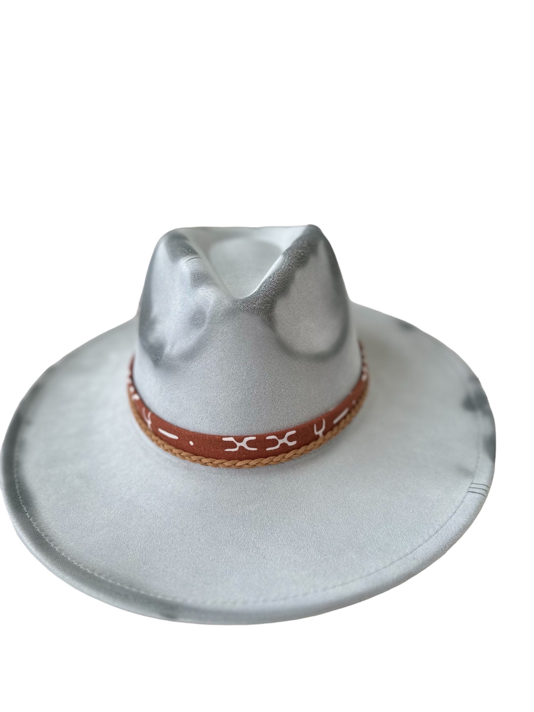 Burnt Hat Cowboy Killer Skull Western Hat Retro Vintage - Etsy