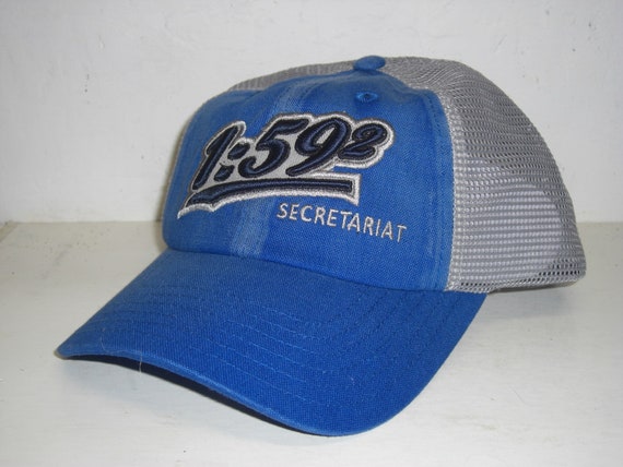 SECRETARIAT 1:59.2 Blue Baseball Cap Unworn New - Etsy